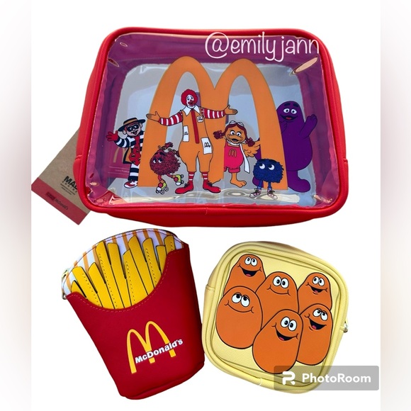 MAD Engine | Bags | Mcdonaldscosmetic Bag Set | Poshmark